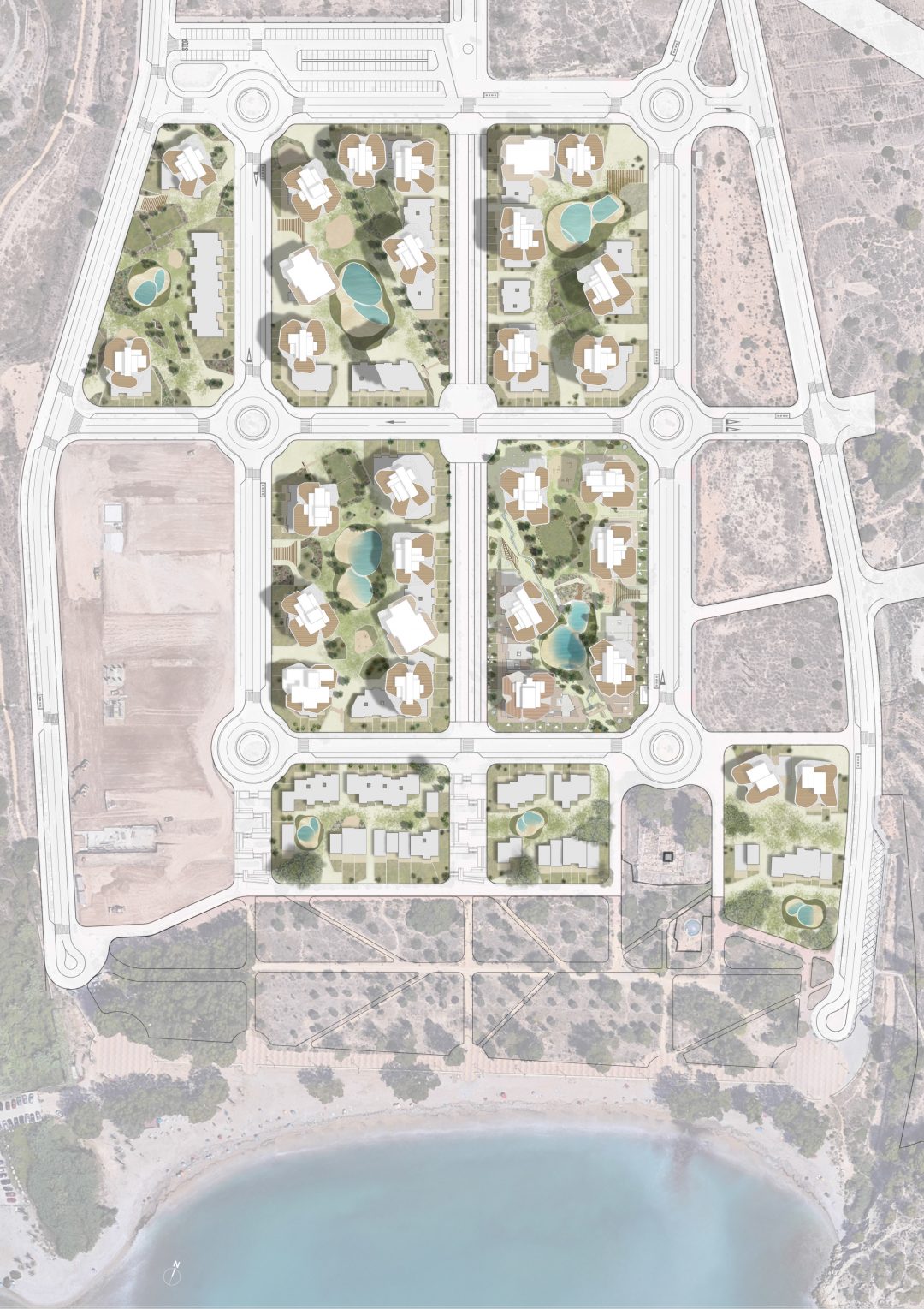 ADORAS atelier architecture realiza el masterplan de Allonbay Village ...